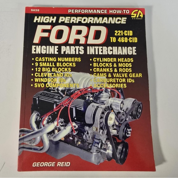 Accents | High Performance Ford Engine Parts Interchange By George Reid ...